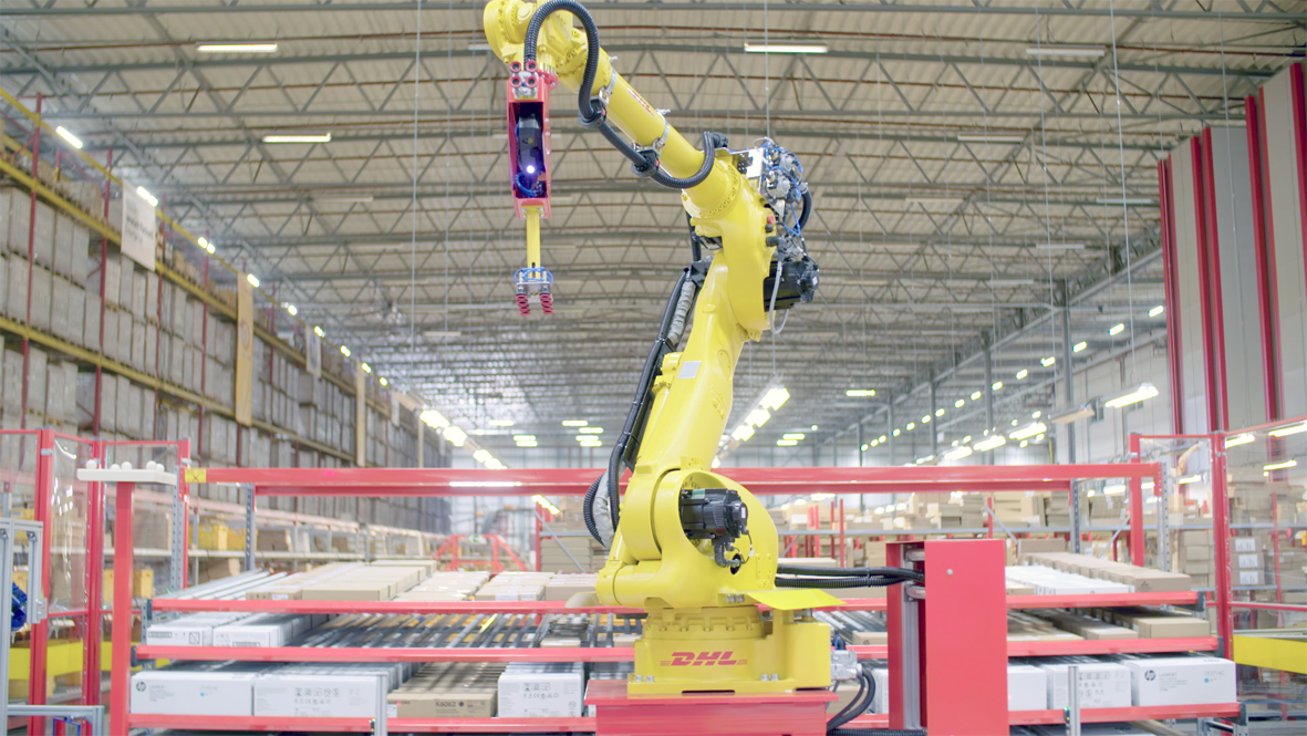DHL lanceert nieuwe pickingrobot - Emerce