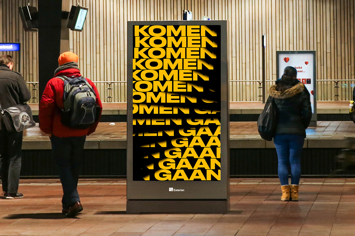 Studio Dumbar zet motion design centraal met DOOH-uitingen - Emerce