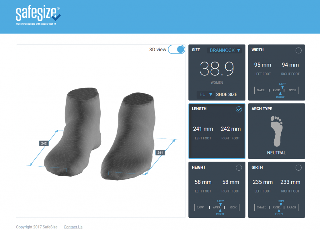Digitaal schoenenadviseur SafeSize haalt 10 miljoen euro op - Emerce
