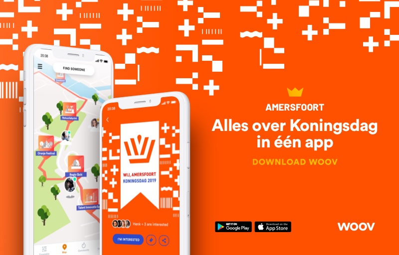 Speciale Koningsdag-app met alle informatie in de grote steden - Emerce