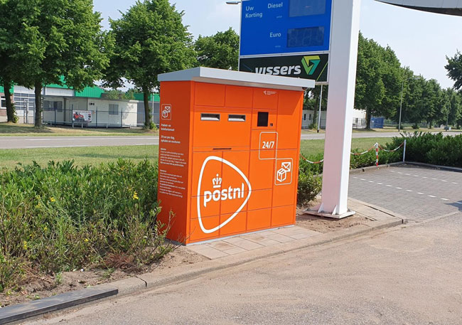 Eerste pakket- en briefautomaat PostNL geplaatst in Horst - Emerce Eerste pakket- en briefautomaat PostNL geplaatst in Horst - Emerce