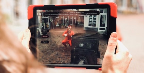 AR City Game lanceert La Casa de Papel Augmented Reality citygame - Emerce