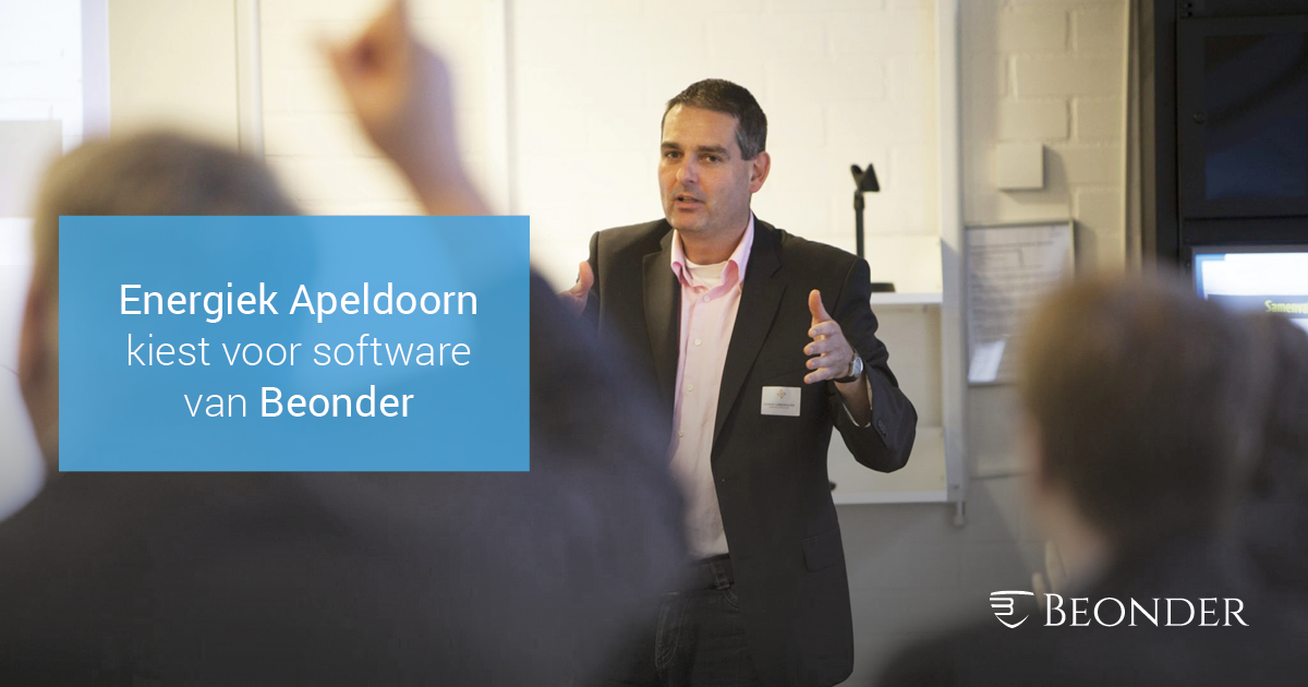 Energiek Apeldoorn kiest voor de software van Beonder - Emerce