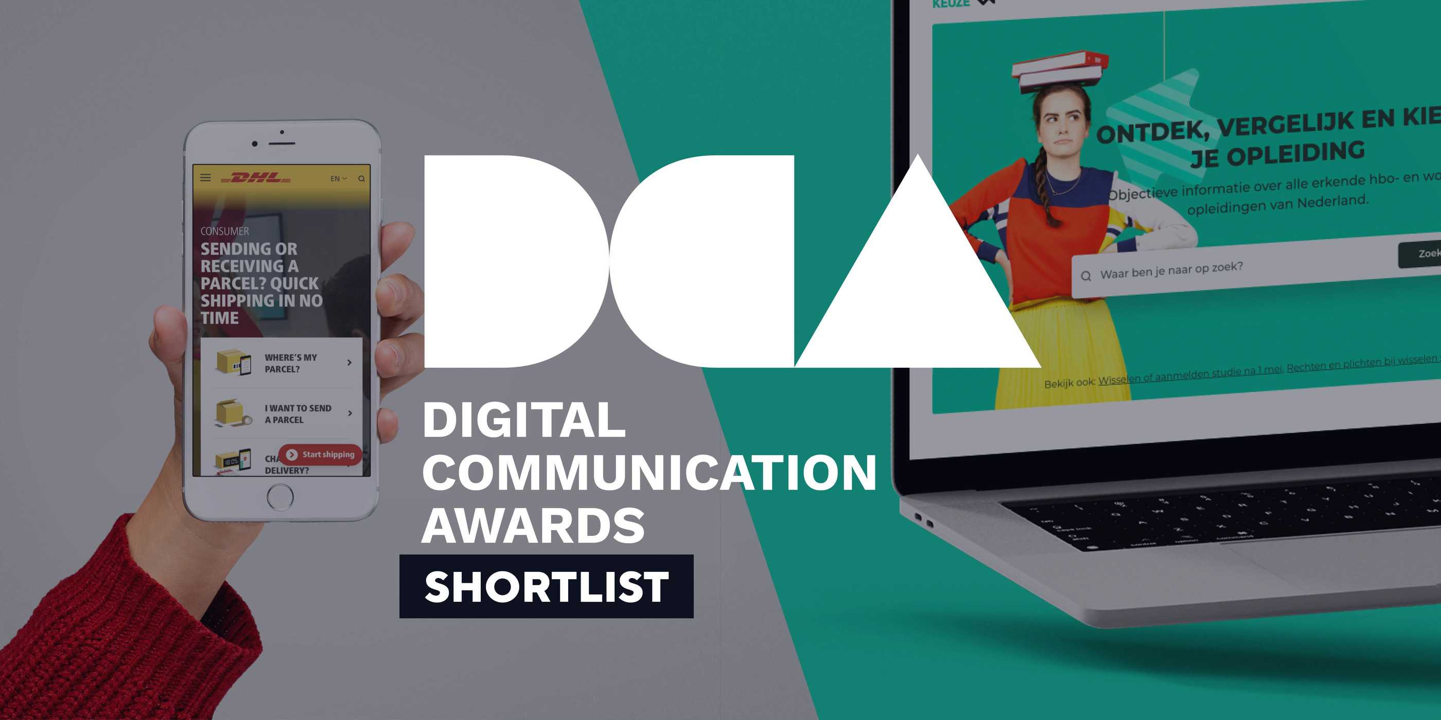 One Shoe tweemaal op shortlist Digital Communication Awards - Emerce