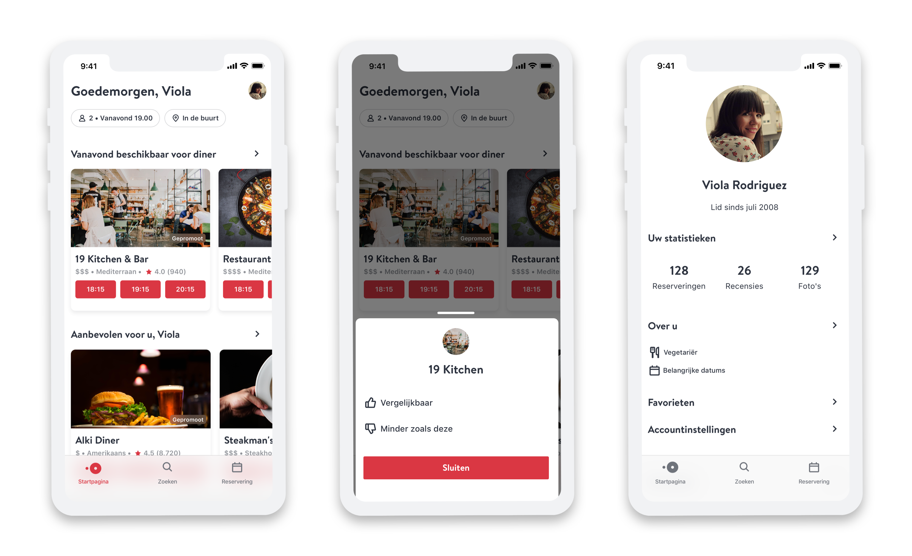 OpenTable vernieuwt app voor een meer persoonlijke beleving - Emerce OpenTable vernieuwt app voor een meer persoonlijke beleving - Emerce