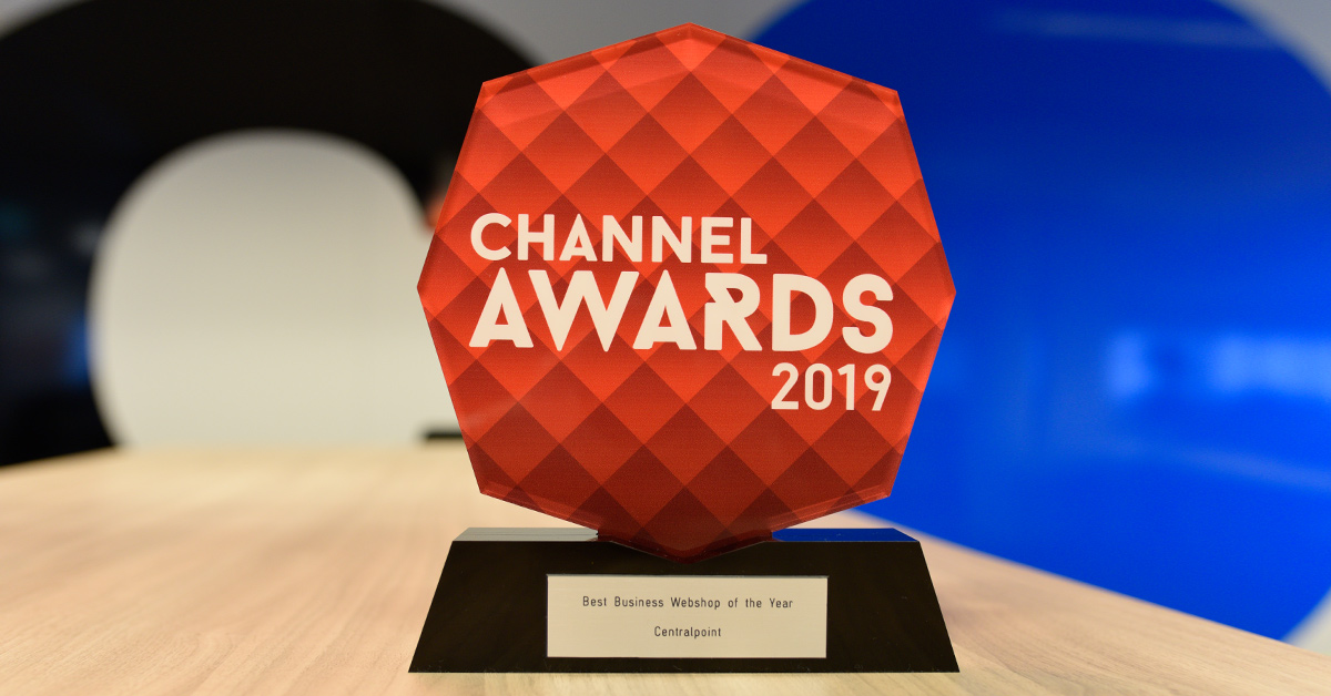 Centralpoint verkozen tot “Best Business Webshop of the Year” tijdens ...
