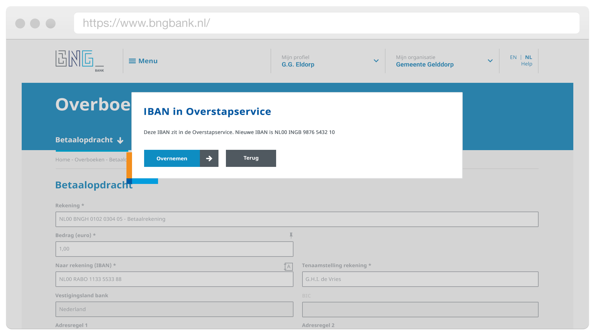 BNG Bank is live met de Overstap Check van SurePay - Emerce