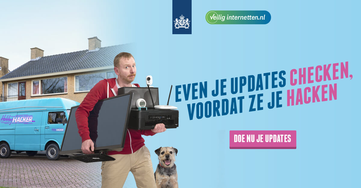Nieuwe overheidscampagne van DOT: "Doe je updates" met Hobby Hacker ...