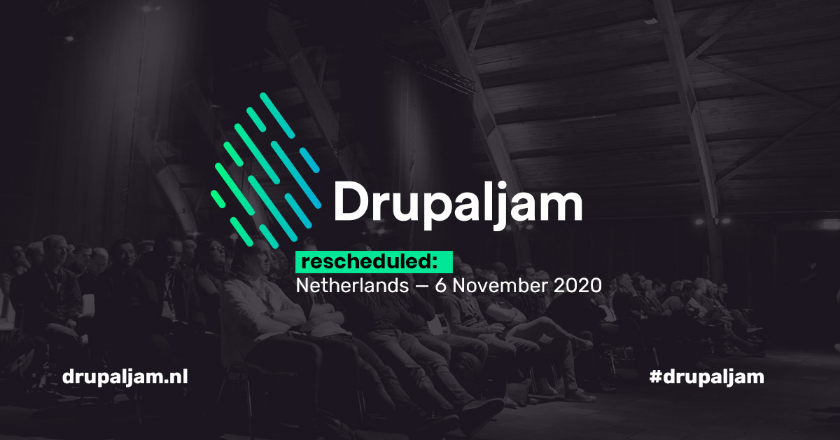 Drupaljam 2020 verplaatst naar 6 november - Emerce