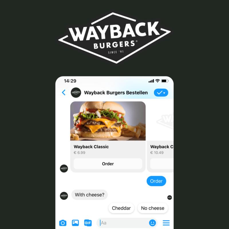 Wayback Burgers in Breda kiest voor bestel chatbot van Table Duck - Emerce