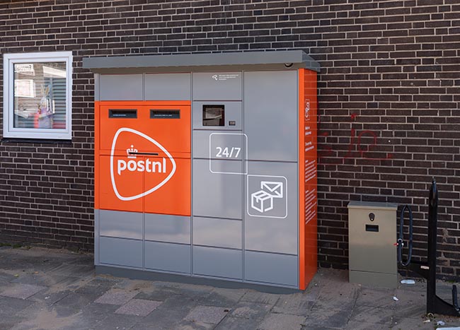 Negende pakket- en briefautomaat PostNL in Amersfoort - Emerce