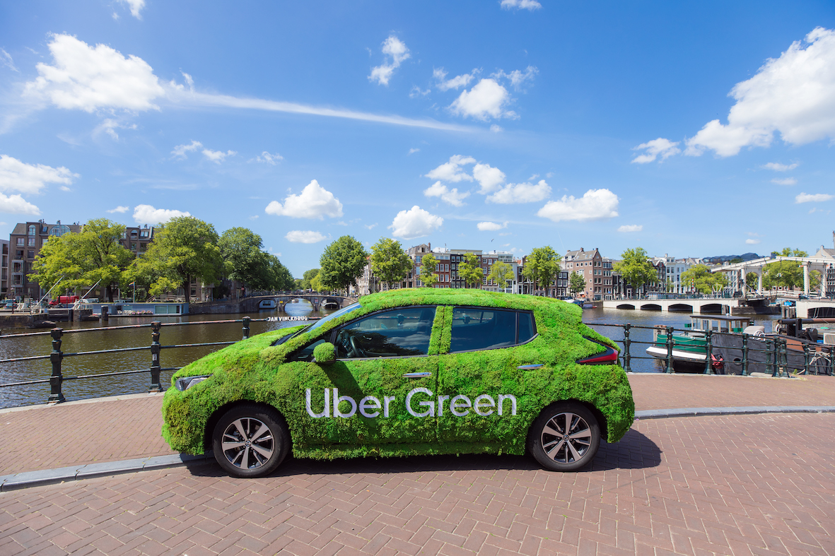 Uber start met Uber Green in Nederland - Emerce