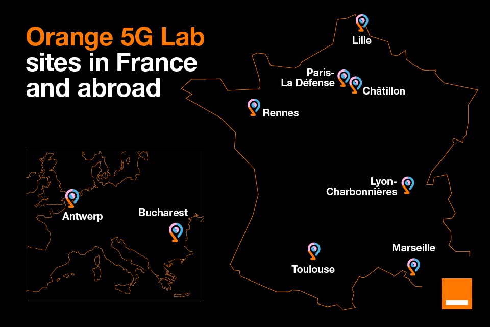 Orange kondigt de opening van 9 Orange 5G Labs aan - Emerce