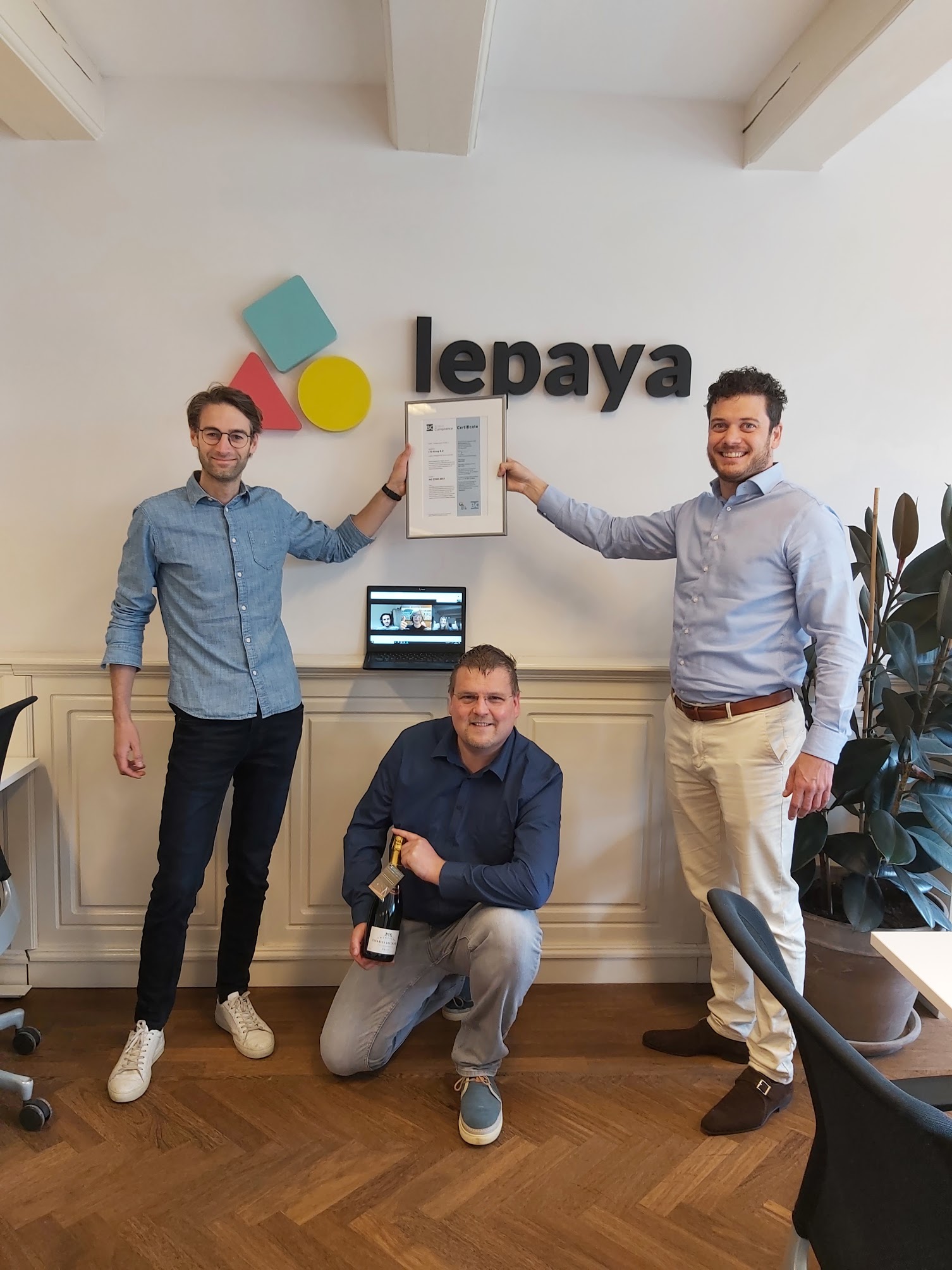 Lepaya ontvangt ISO 27001 certificaat - Emerce