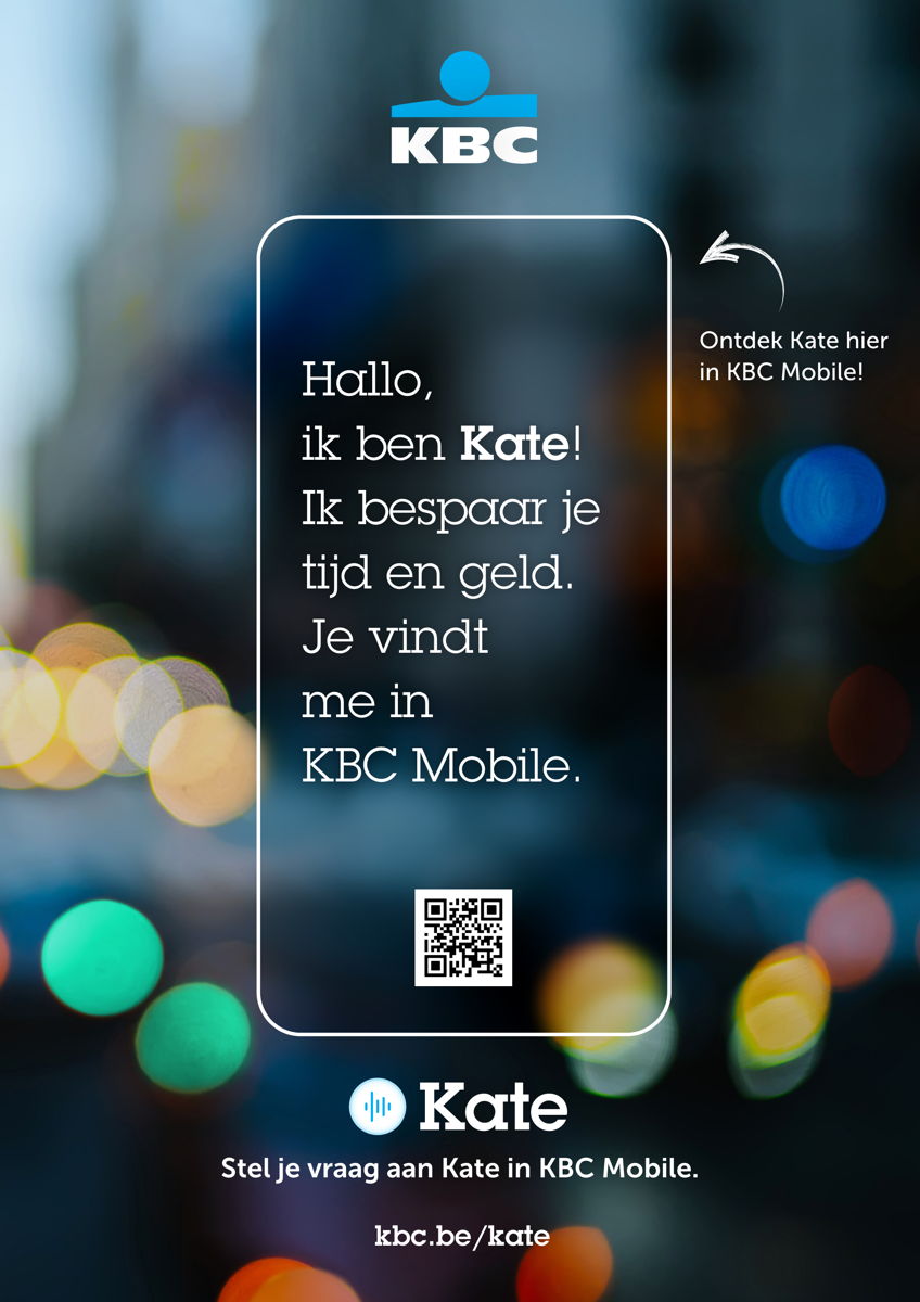Chatbot Kate van KBC valt in de smaak - Emerce