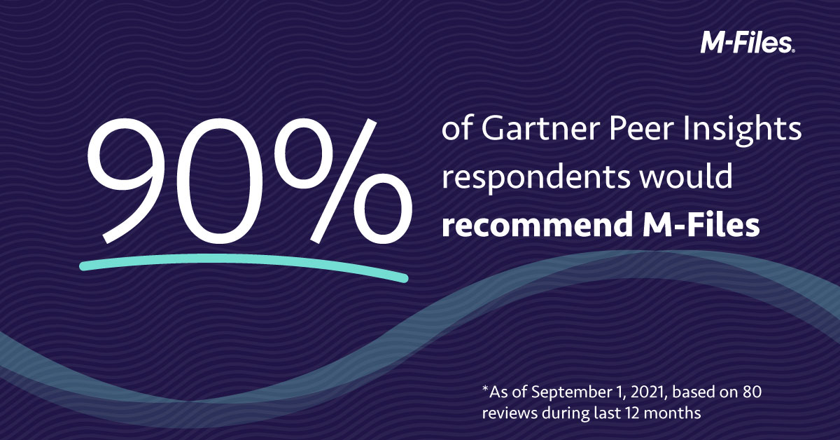Gartner Peer Insights Customer First programma: 90 procent van de ...