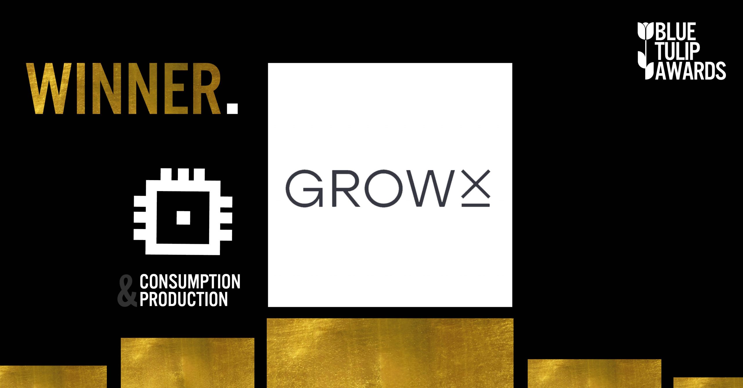 GROWx/ Growy & INFO wint Blue Tulip Award in de categorie Consumptie ...