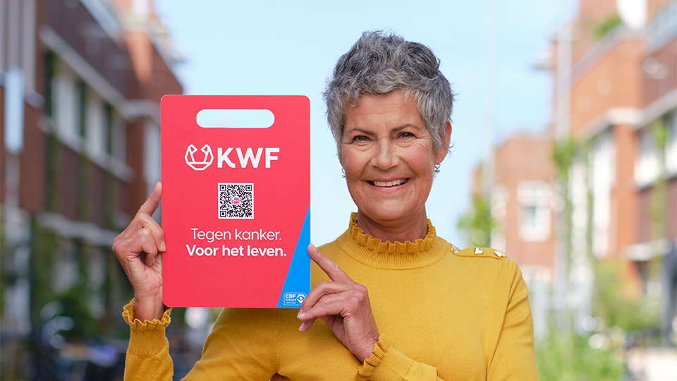 KWF collecteert als eerste goede doel volledig digitaal - Emerce