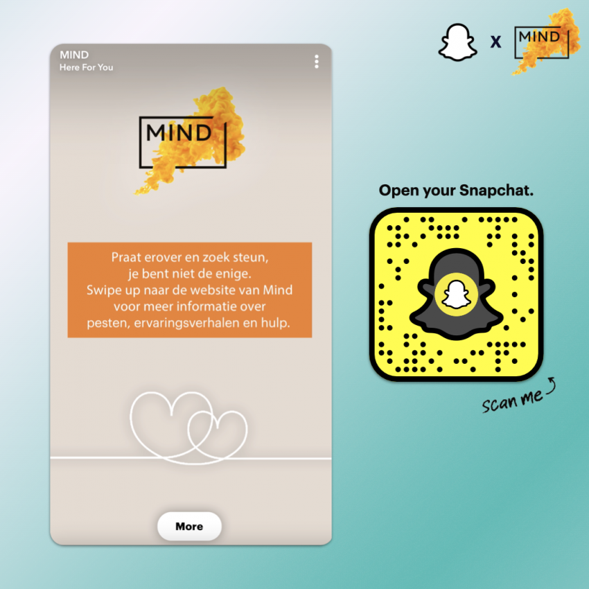 Snapchat start campagne over mentale gezondheid en werkt samen met 113 ...
