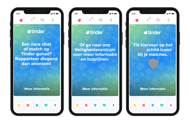 Tinder lanceert eerste in-app campagne in Nederland om het bewustzijn ...
