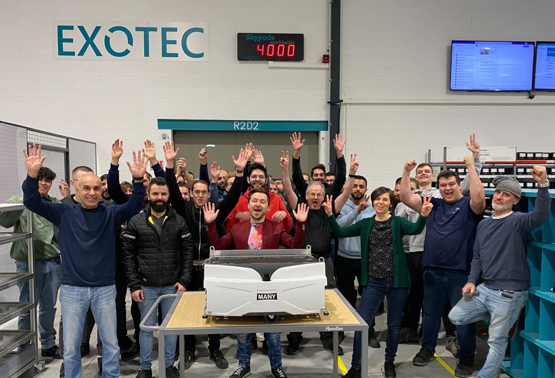 Exotec kondigt 4000ste robot aan en versnelt internationale expansie ...