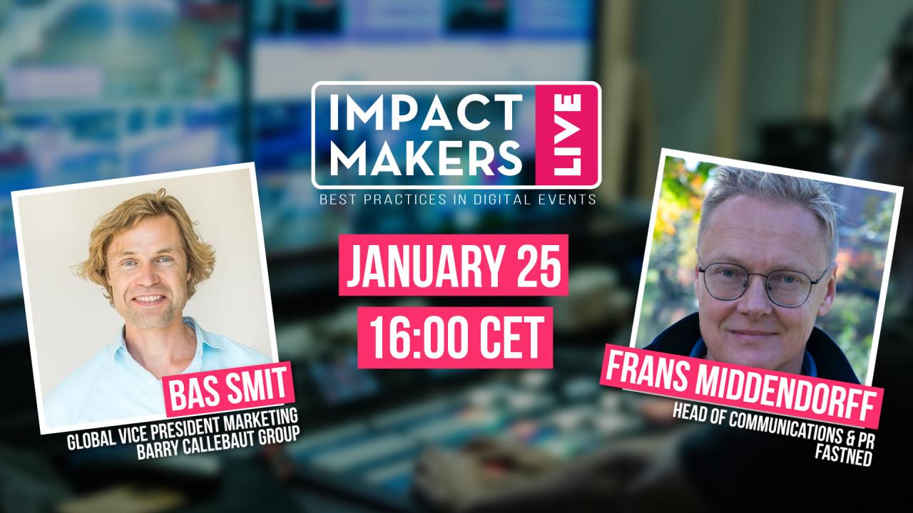 We Are Live introduceert Impact Makers Live - Emerce