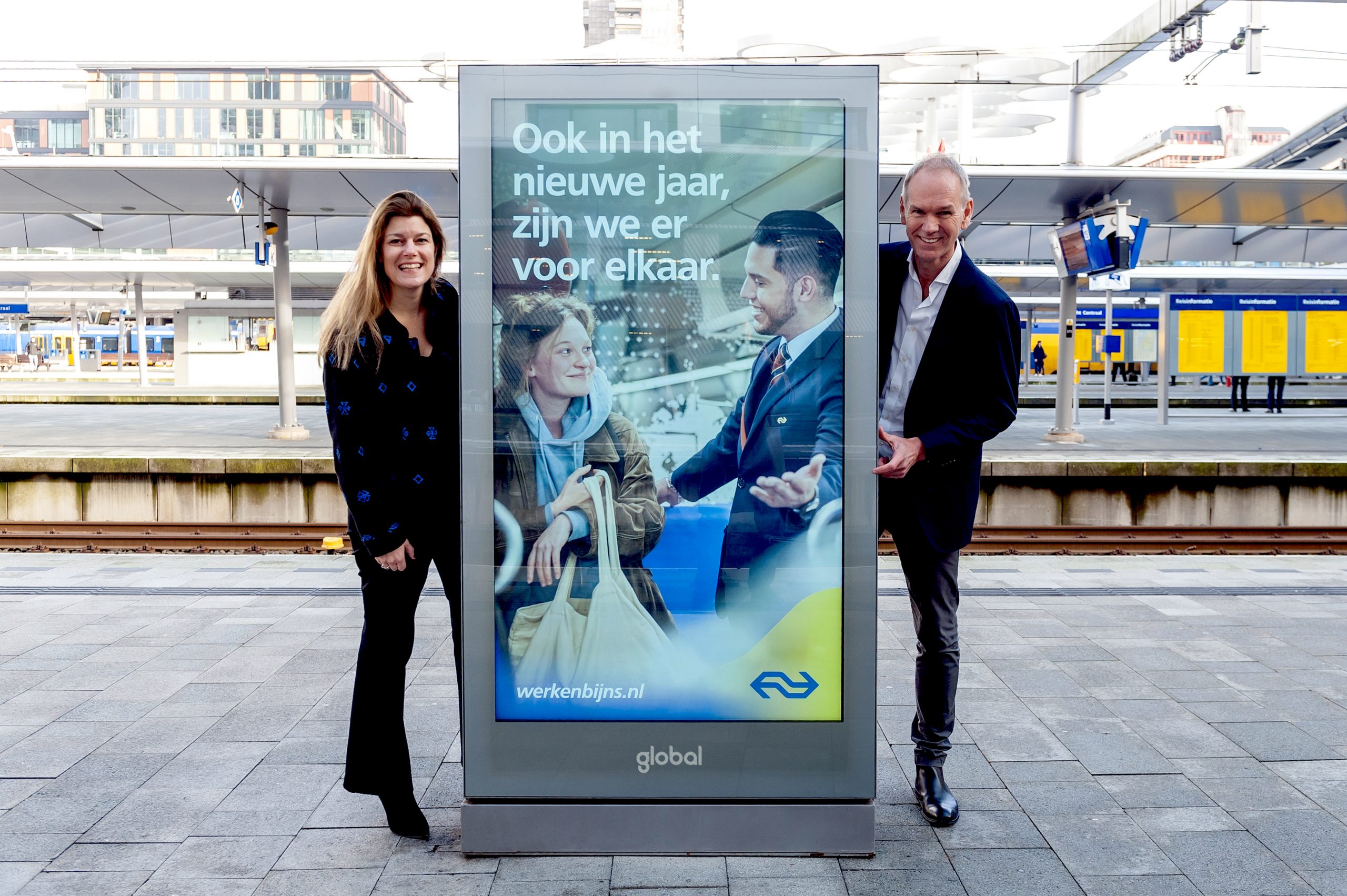 Global breidt Digitale Out-of-Home netwerk uit met 378 NS schermen - Emerce