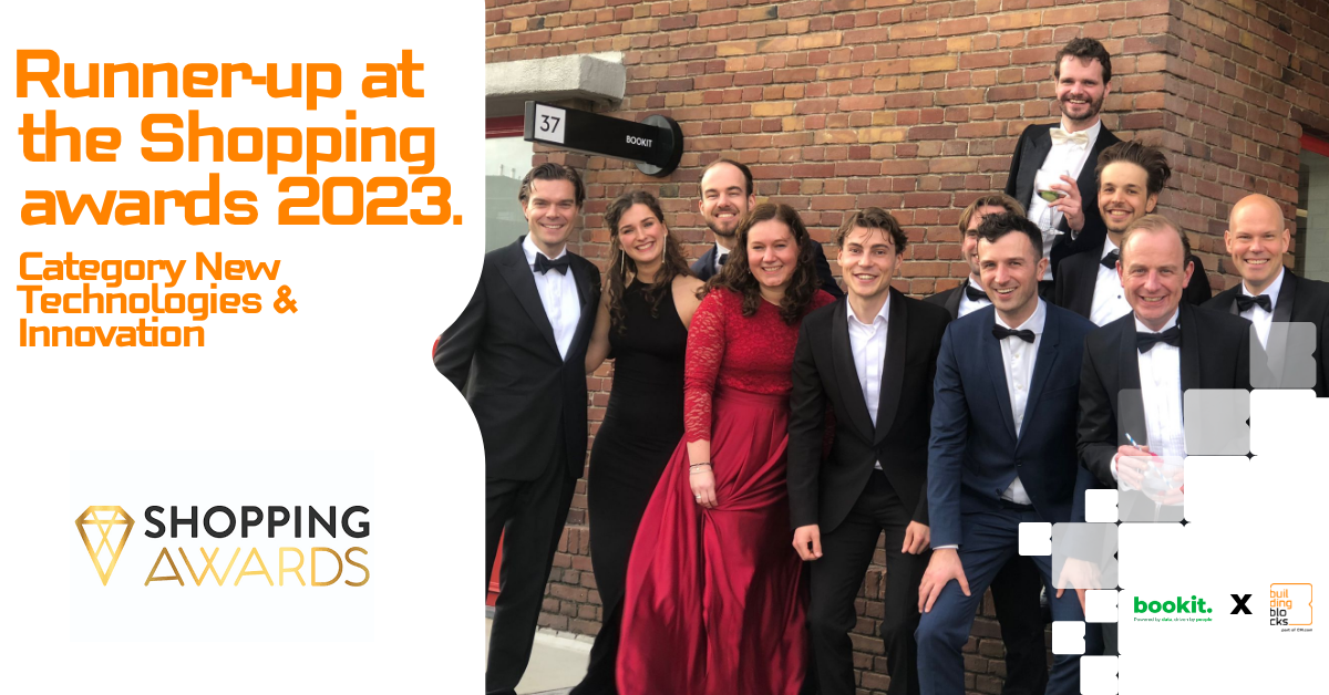 Bookit runner-up bij de Shopping Awards 2023 - AI en ...