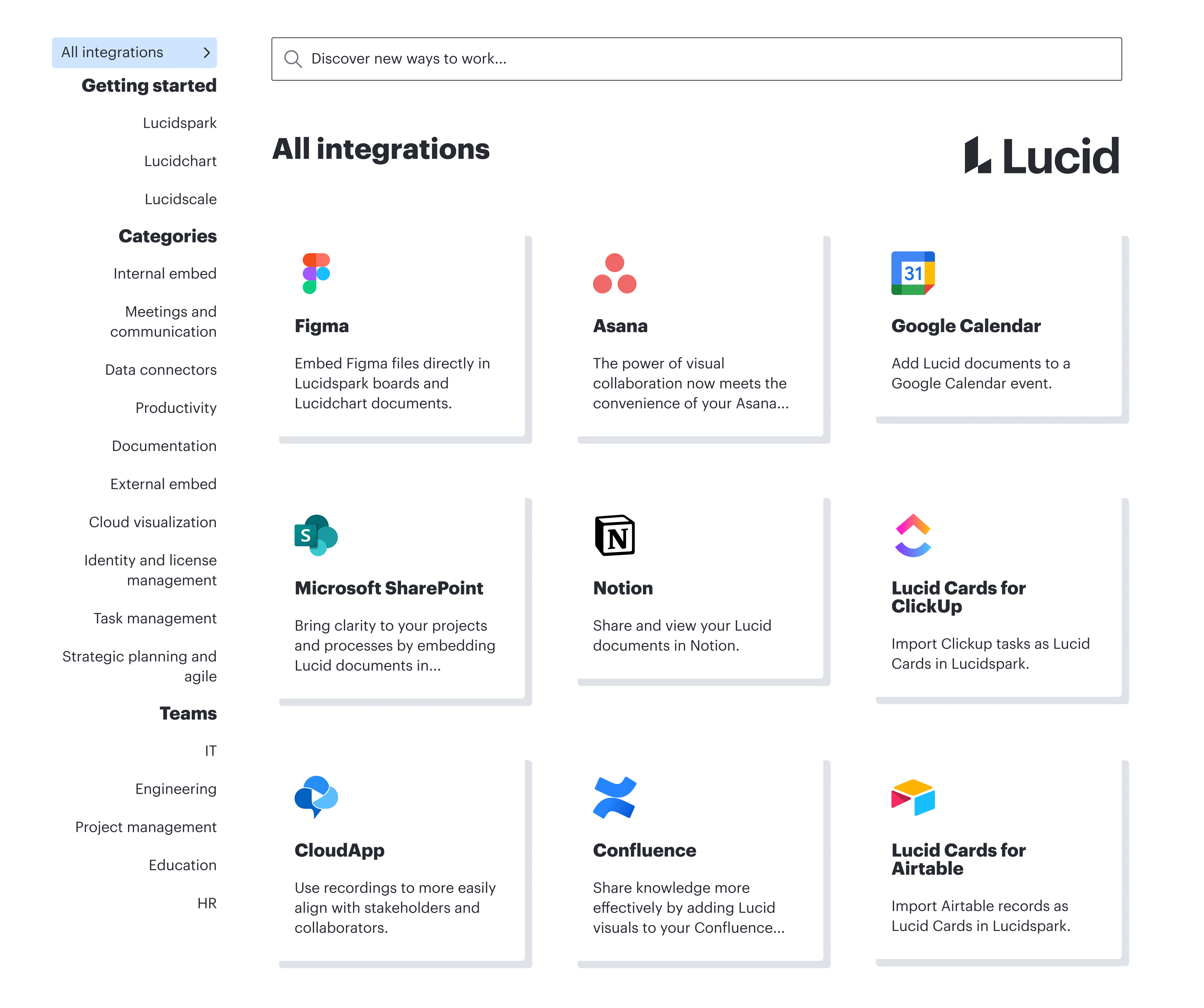 Lucid Software lanceert marktplaats voor integraties met 15 ...