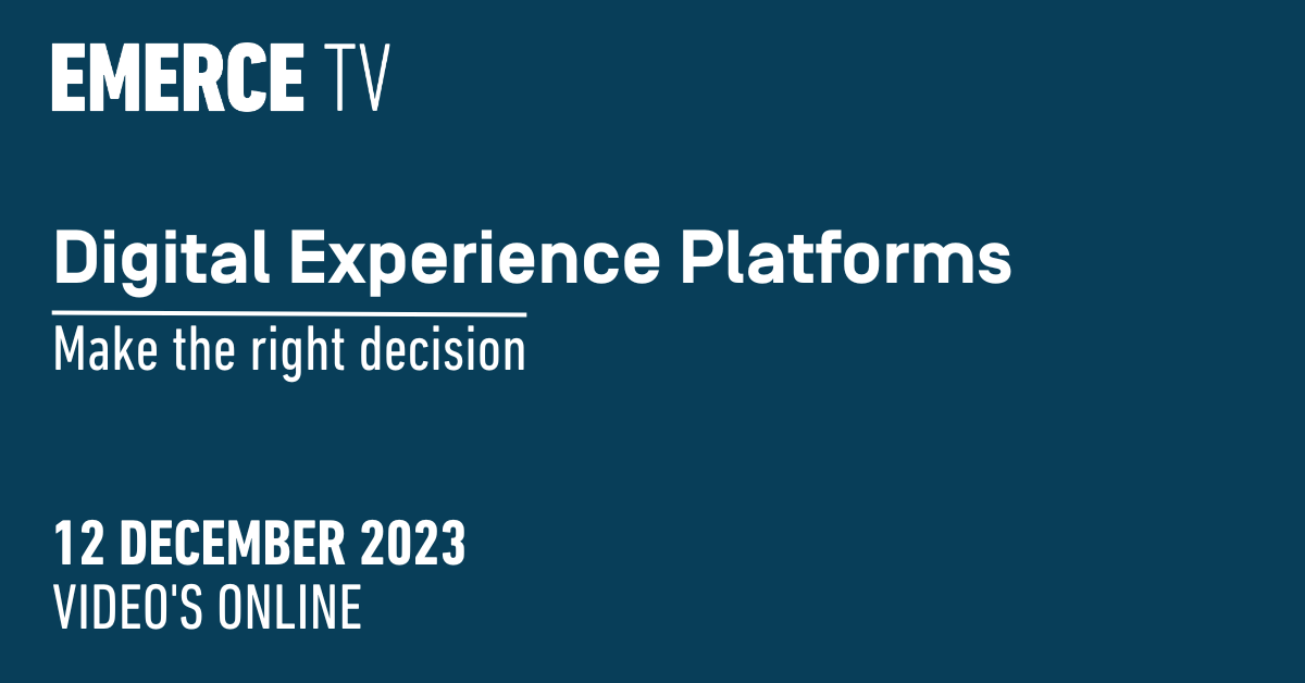 Digital Experience Platforms 2023 - Emerce