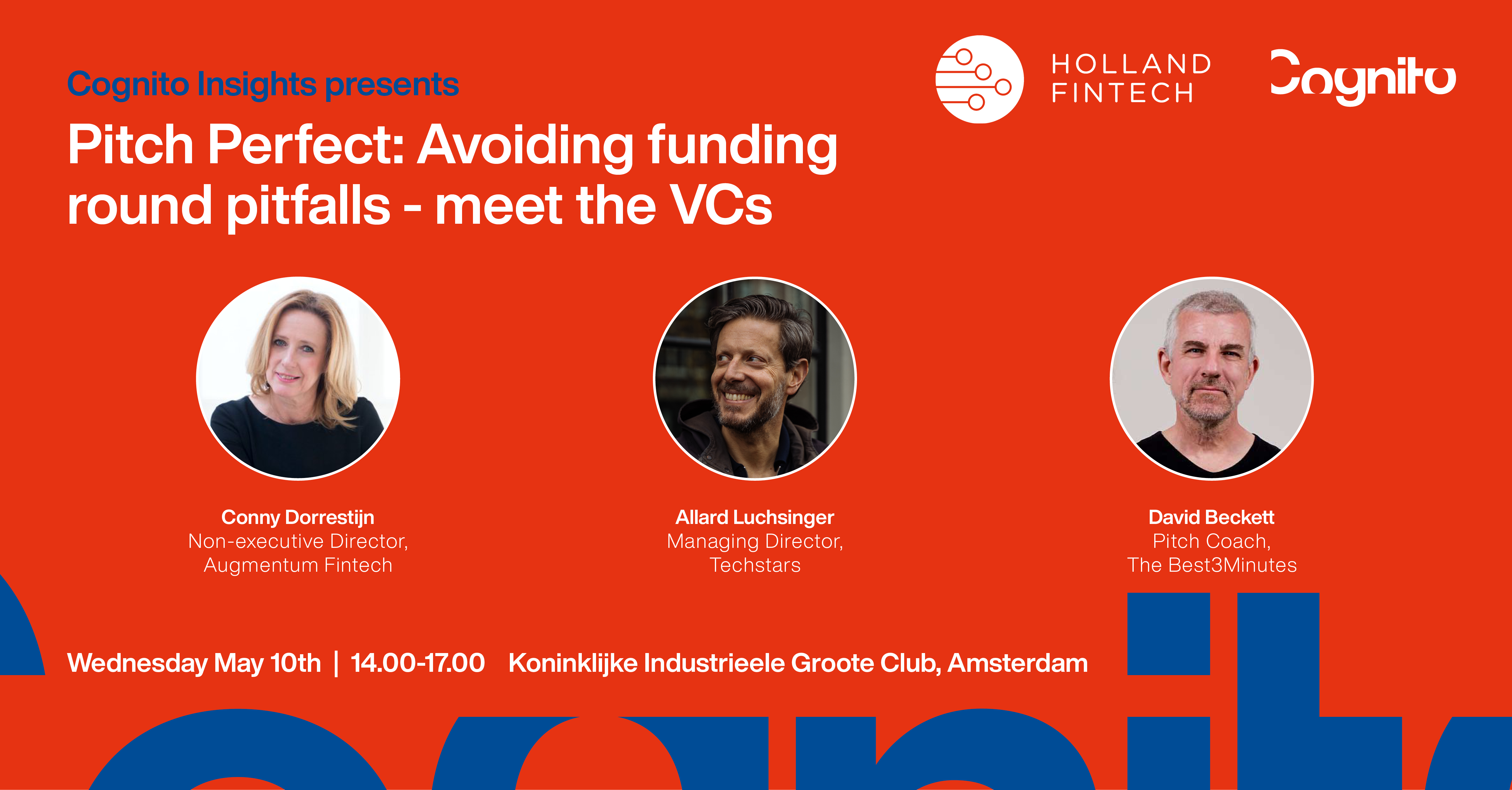 Pitch Perfect: Avoiding funding round pitfalls—meet the VCs - Emerce