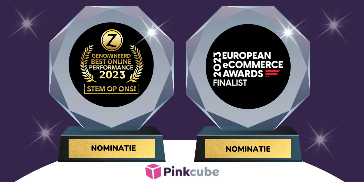 Pinkcube is genomineerd voor 2 awards! - Emerce