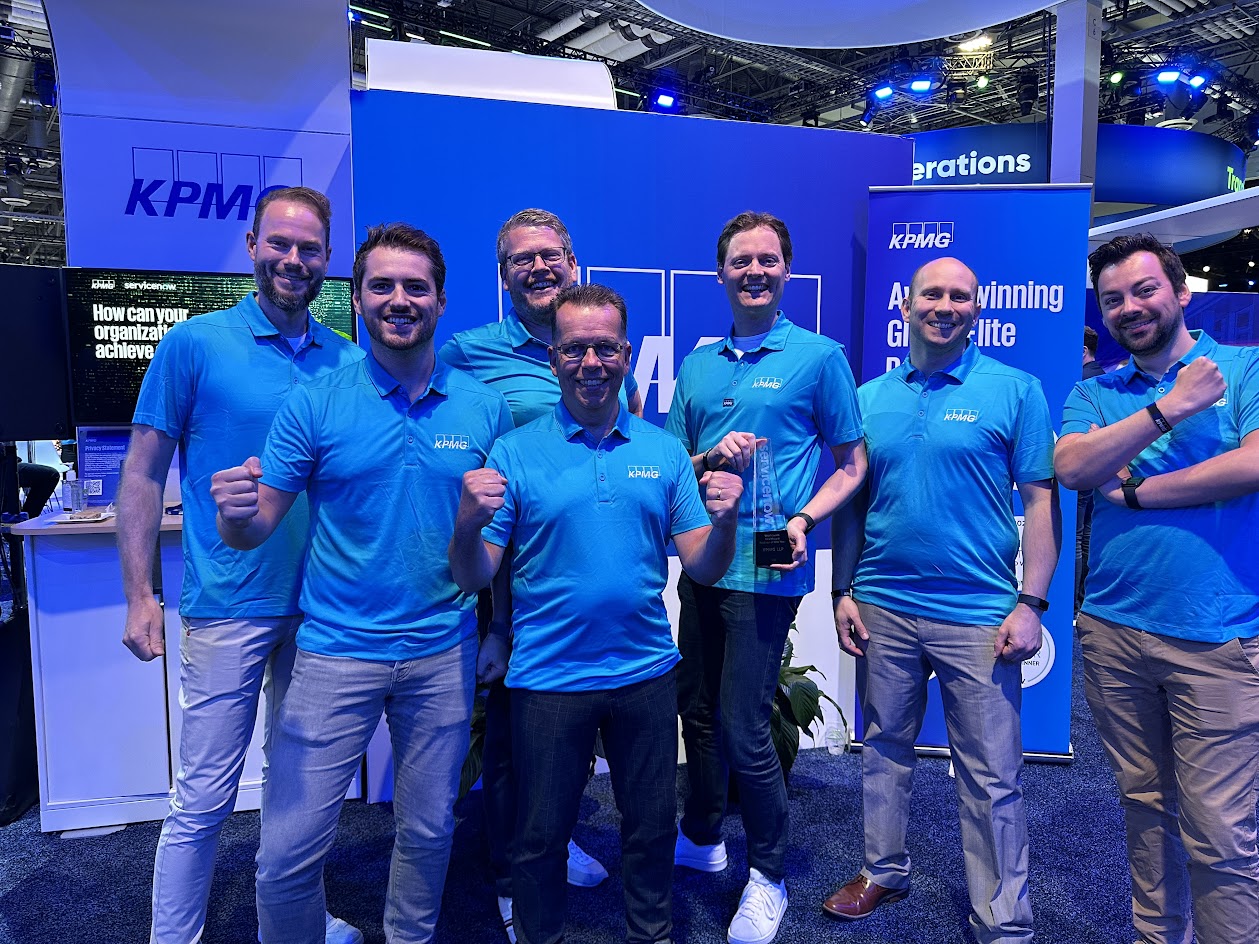 KPMG wint ServiceNow award voor Wereldwijde partner in de ...