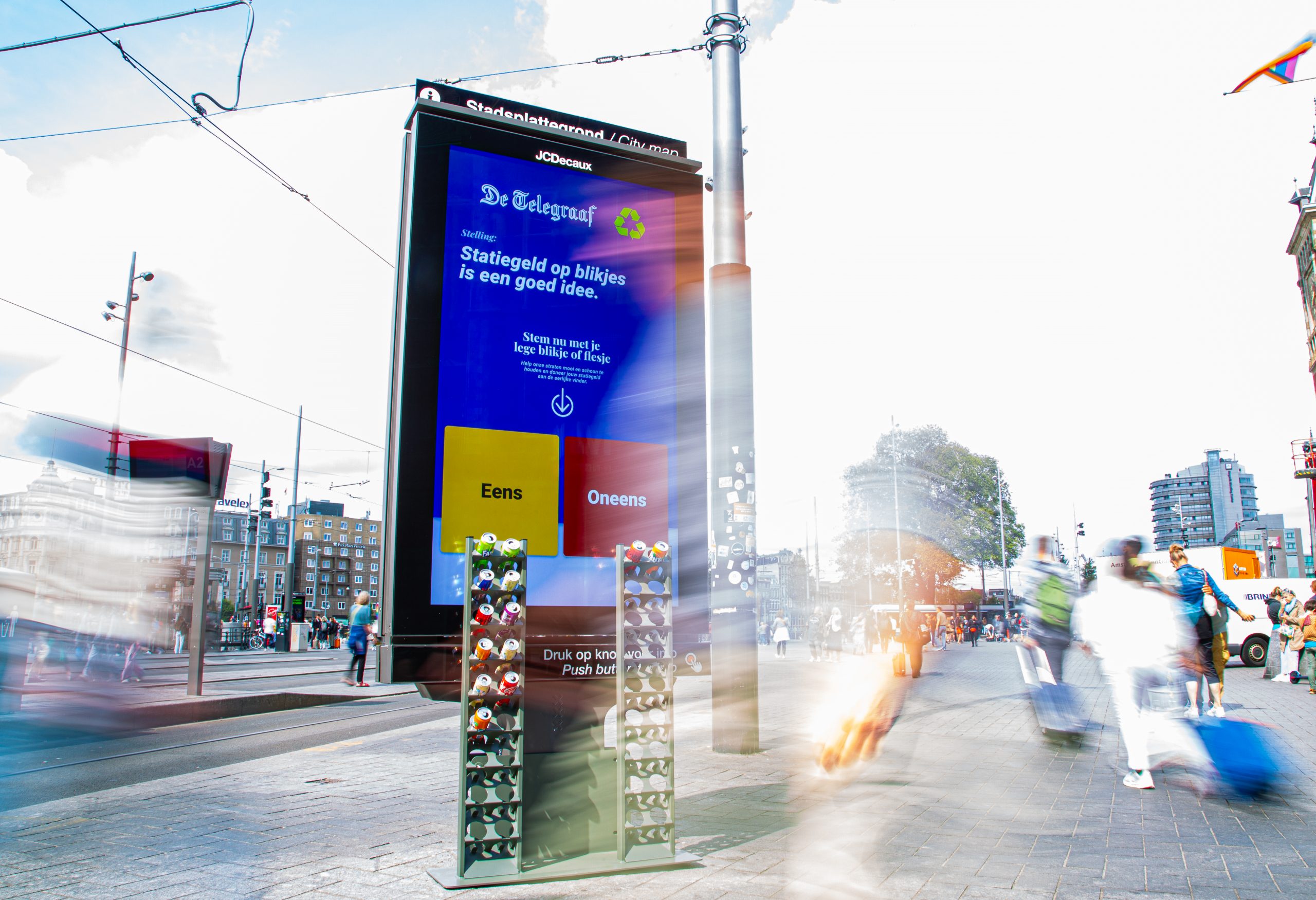 Wayne Parker Kent en JCDecaux stimuleren recycling van ...