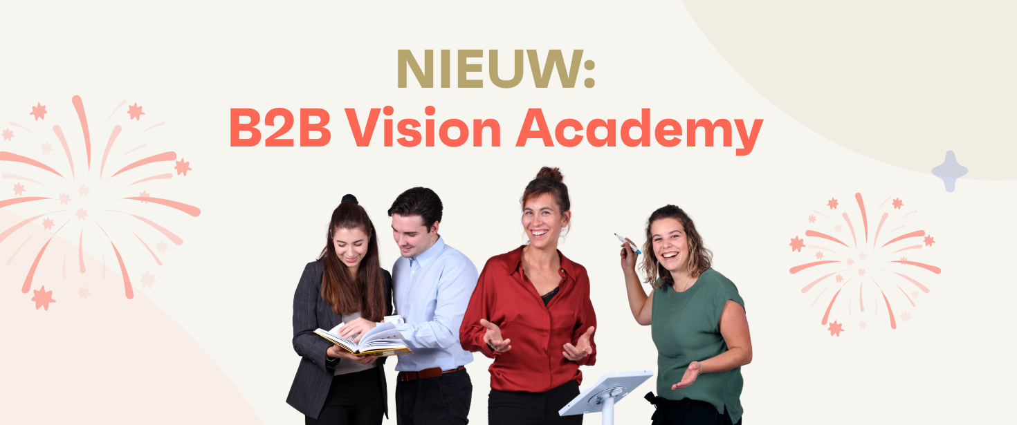 Nieuw voor B2B teams: B2B Vision Academy - Emerce