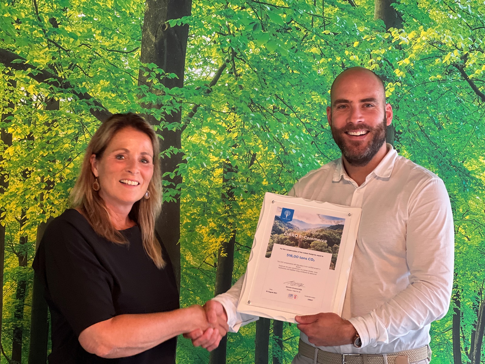 CIRRO E Commerce Slaat De Handen Ineen Met Trees For All Om Het Traject cirro-e-commerce-slaat-de-handen-ineen-met-trees-for-all-om-het-traject