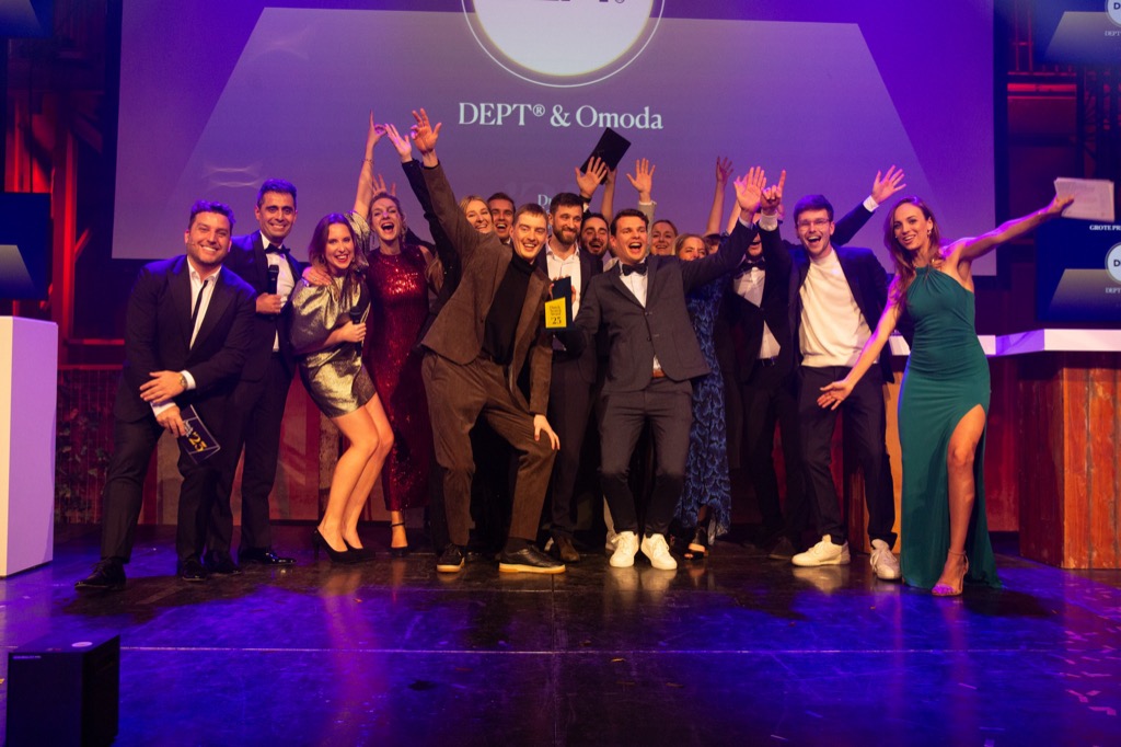 DEPT en Omoda zijn Grote Prijs-winnaars Dutch Search Awards '23 - Emerce