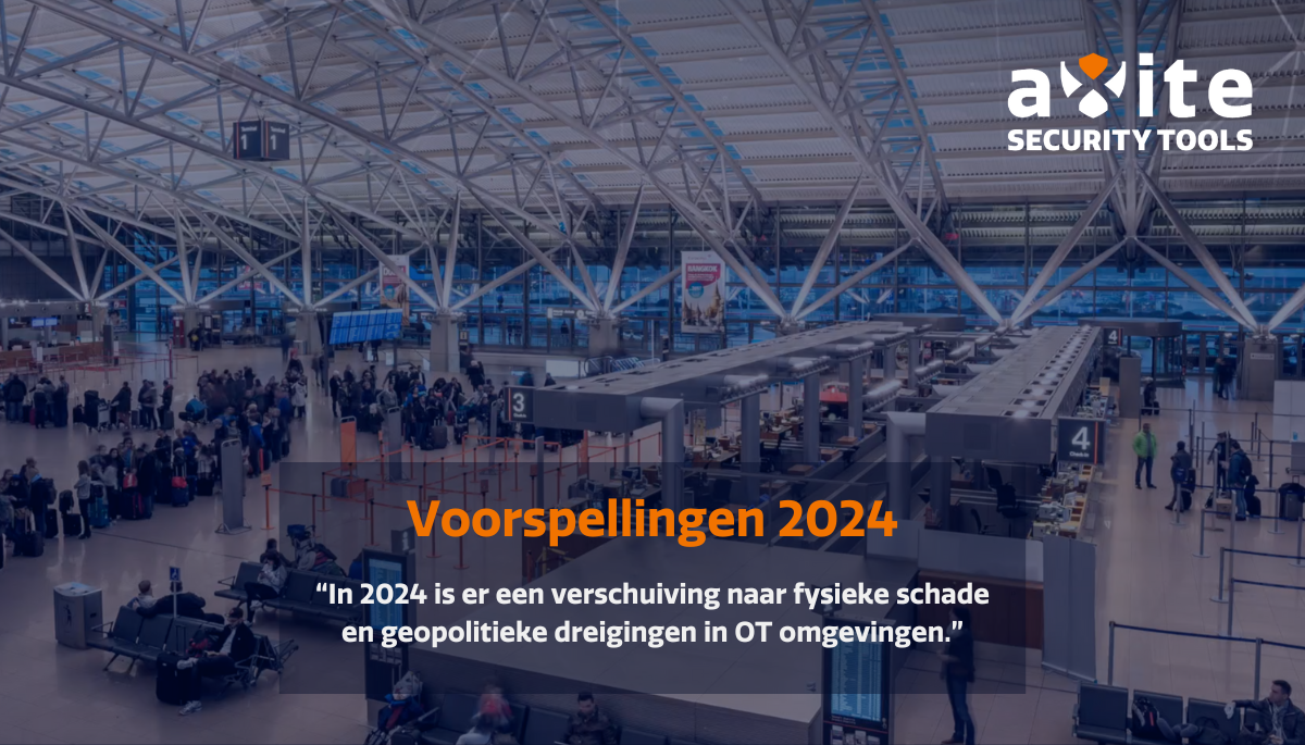 aXite Security Tools: in 2024 is er een verschuiving naar fysieke ...