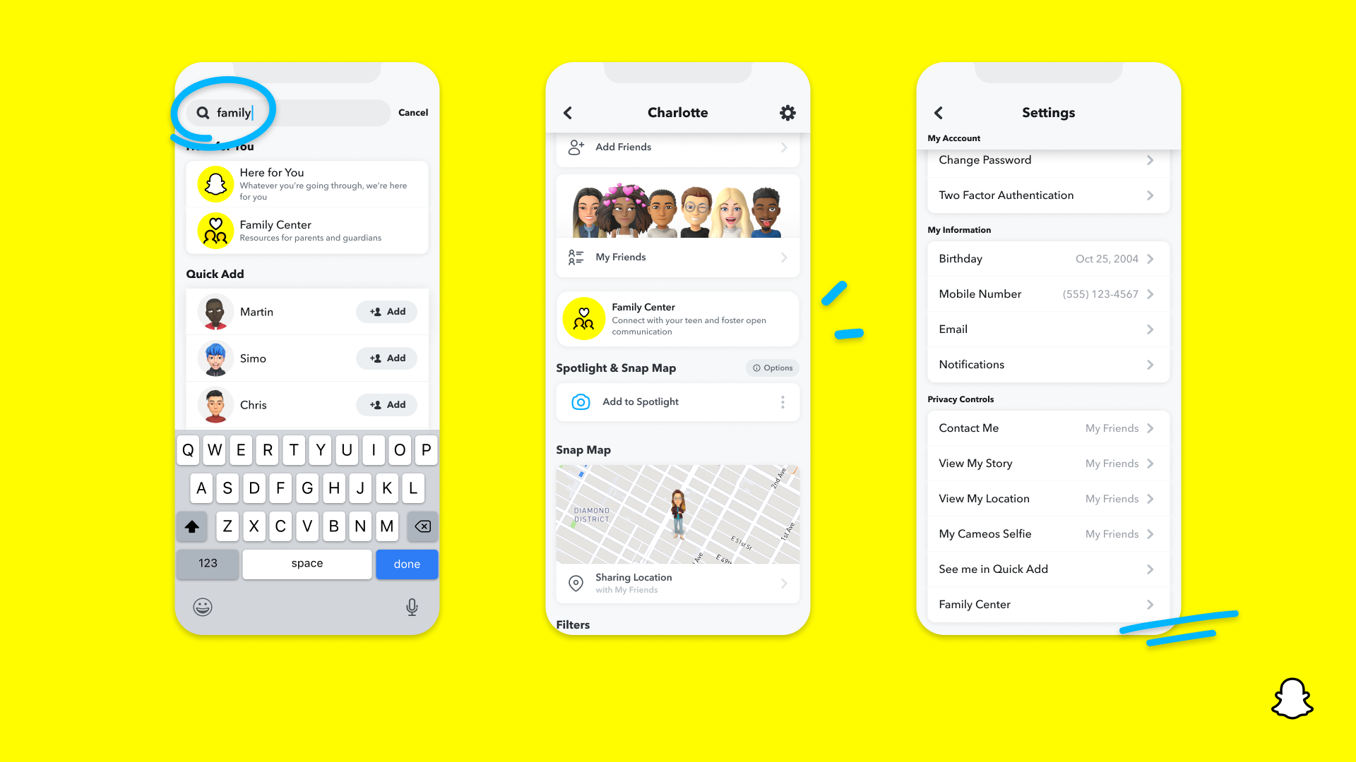 Snapchat breidt In-App hulpmiddelen voor Family Center uit - Emerce