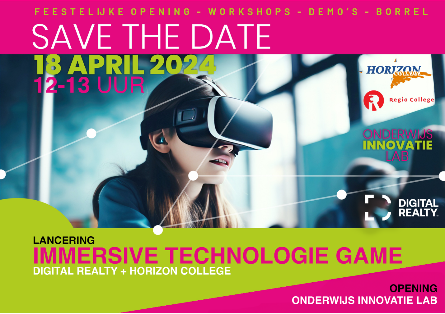 Digital Realty en ROC Horizon College lanceren interactieve immersive ...