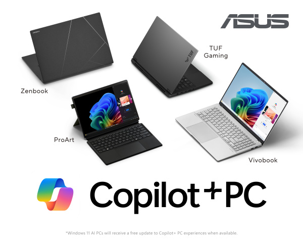 ASUS onthult nieuwe ProArt-, Zenbook- en Vivobook-laptops met Copilot+ ...