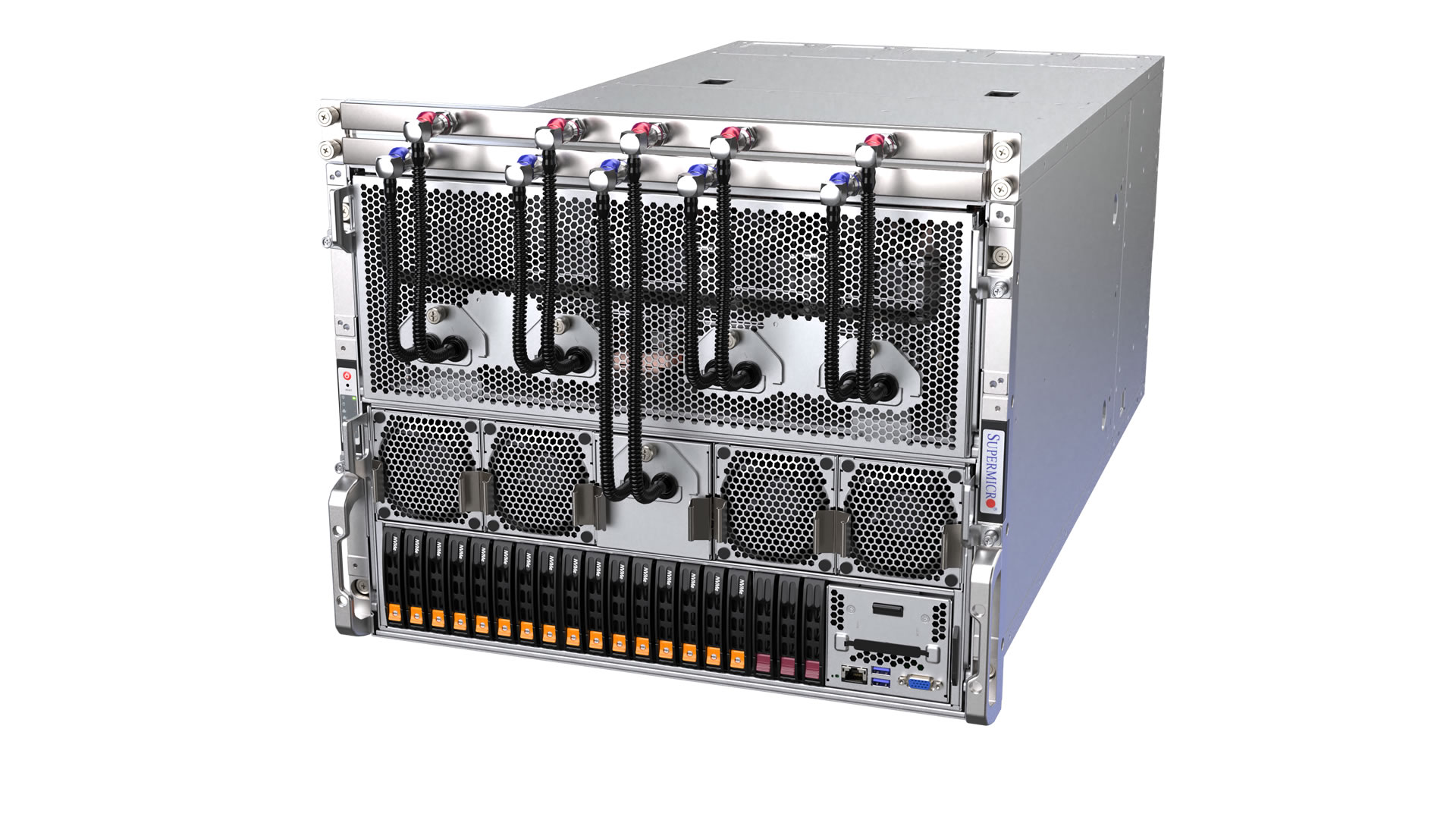 Supermicro introduceert rack-scale plug-and-play vloeistofgekoelde AI ...