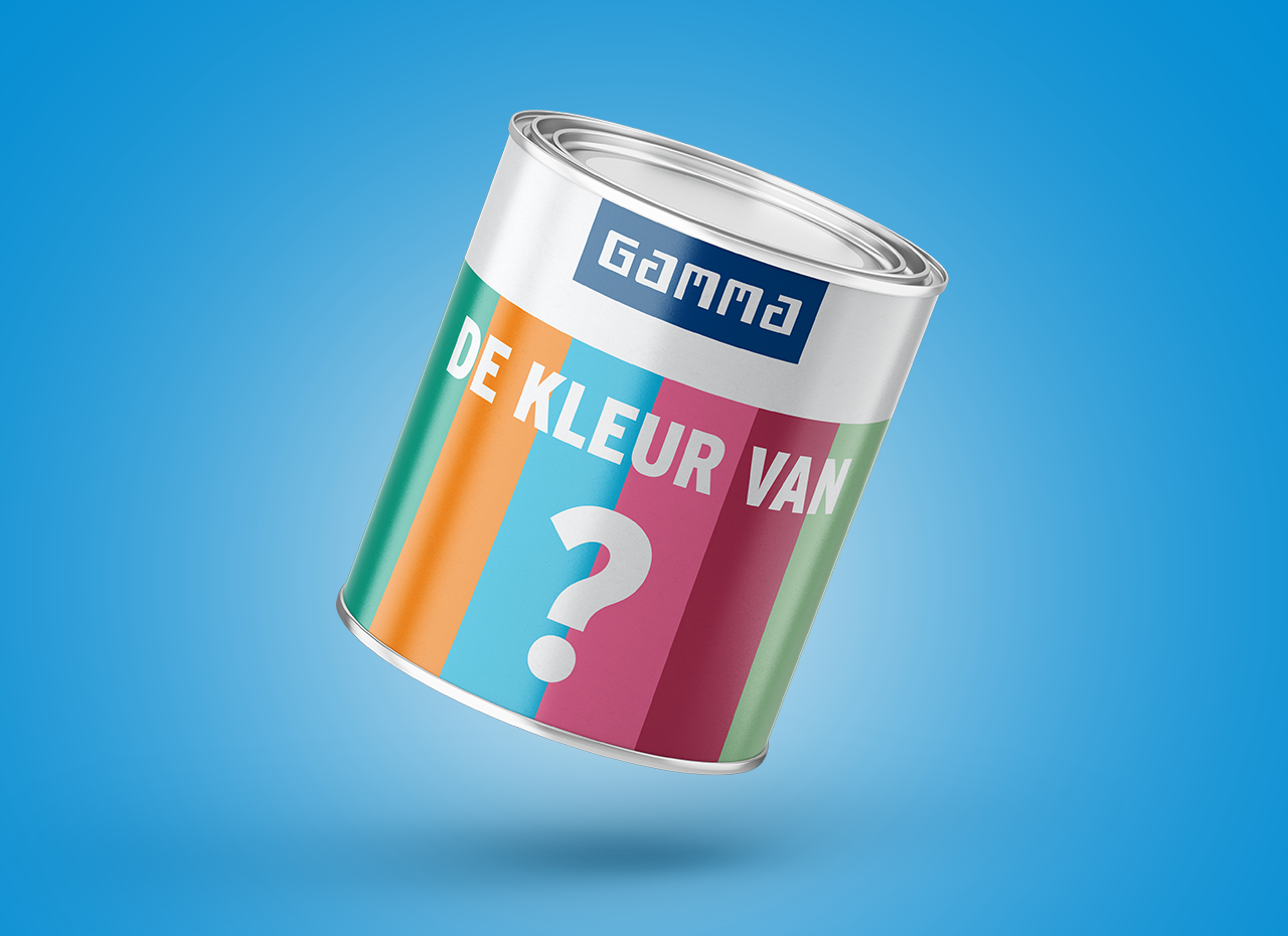 GAMMA lanceert een nieuwe campagne waarmee ‘verf’ gelijk staat aan ...