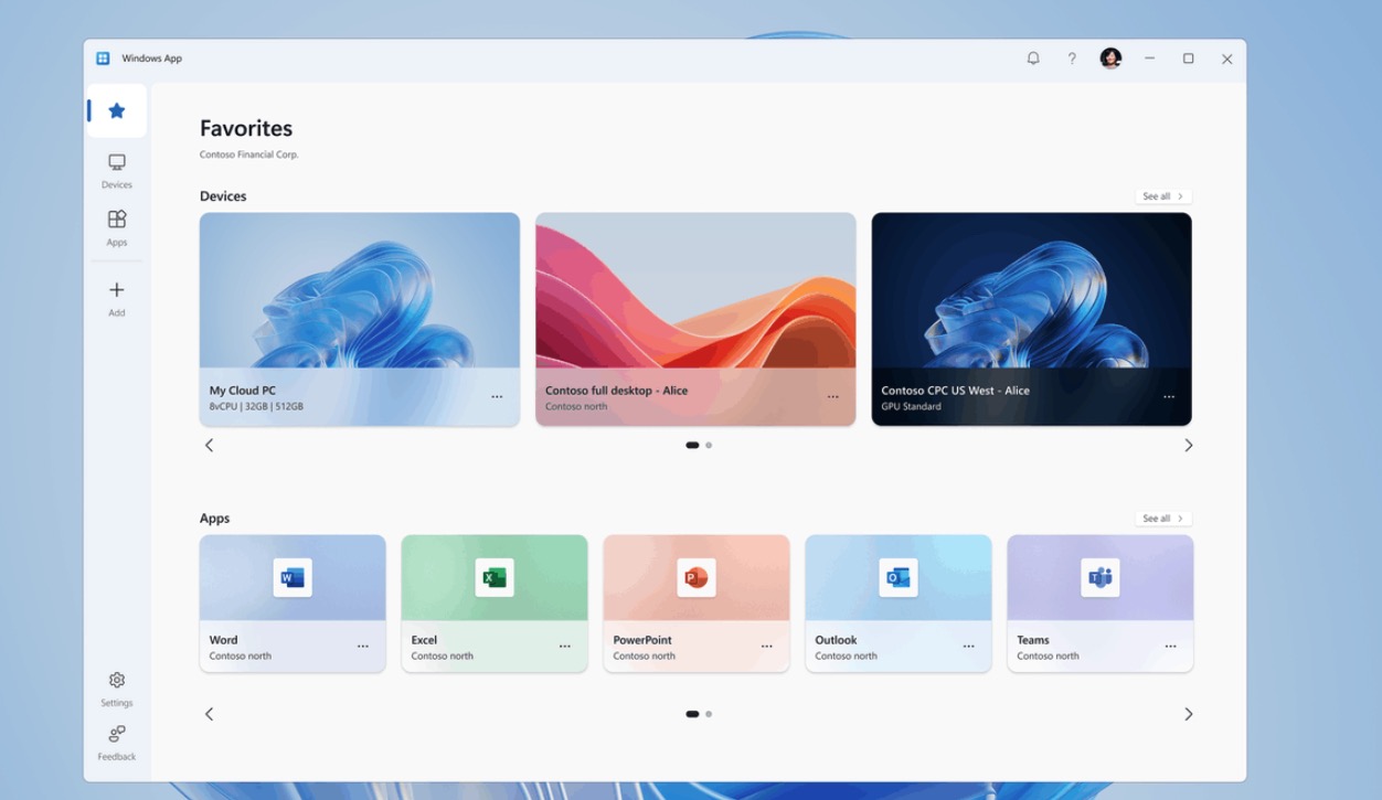 Microsoft lanceert Windows-cloud-pc app - Emerce