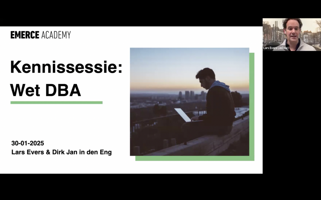 Kennissessie: Wet DBA - Emerce