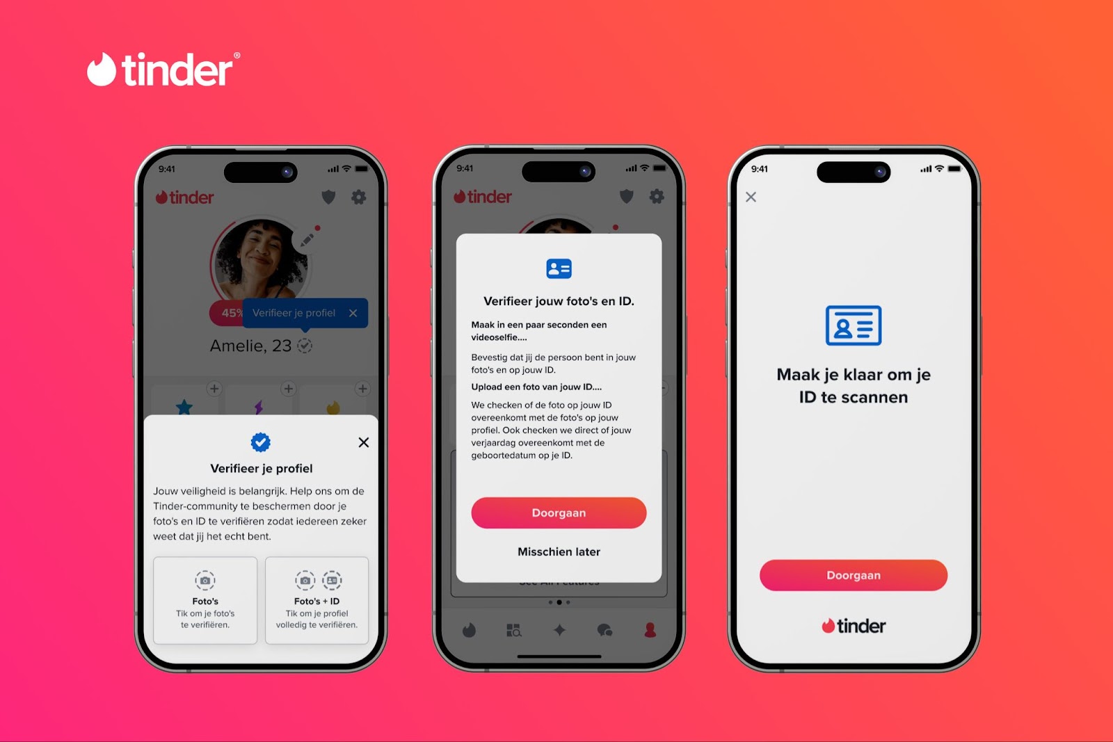 Tinder® kondigt uitbreiding van ID-verificatie aan naar gebruikers in Nederland - Emerce