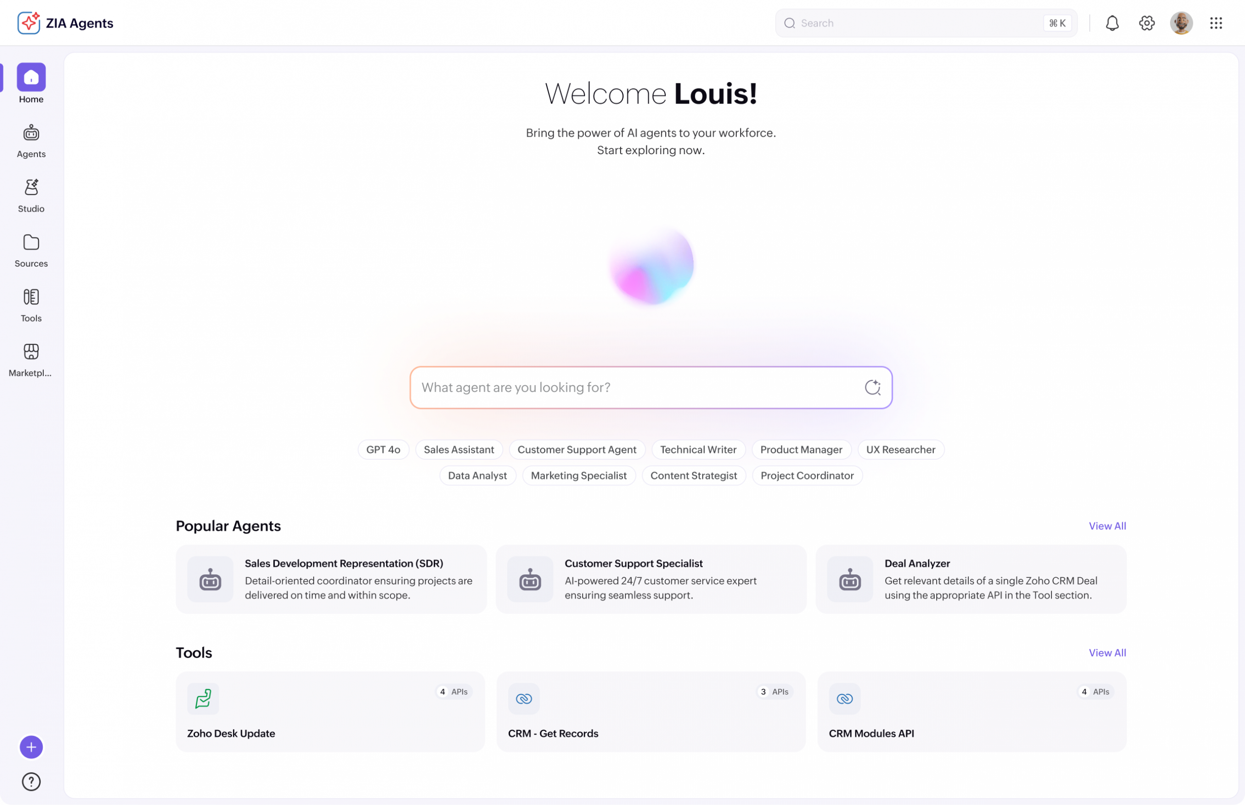 Zoho Announces Zia LLM and Deepens AI Portfolio with Prebuilt Agents, Custom Agent Builder, MCP ...